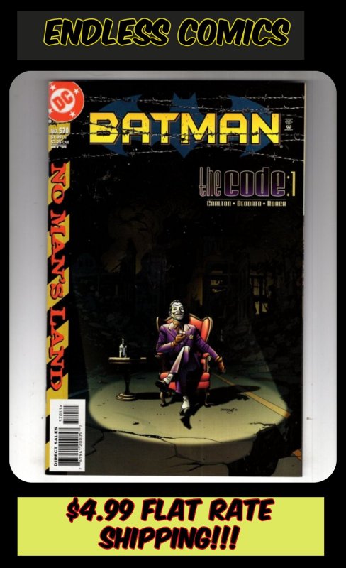 Batman #570 (1999) 2nd Appearance of HARLEY QUINN ~ DC Continuity / MC ...