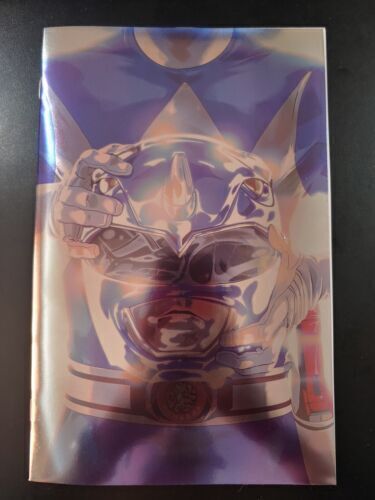Mighty Morphin Power Rangers #43 Blue Ranger foil Cover | Comic Books ...