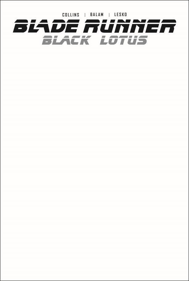 Blade Runner: Black Lotus #1E FN; Titan | blank variant - we combine ...