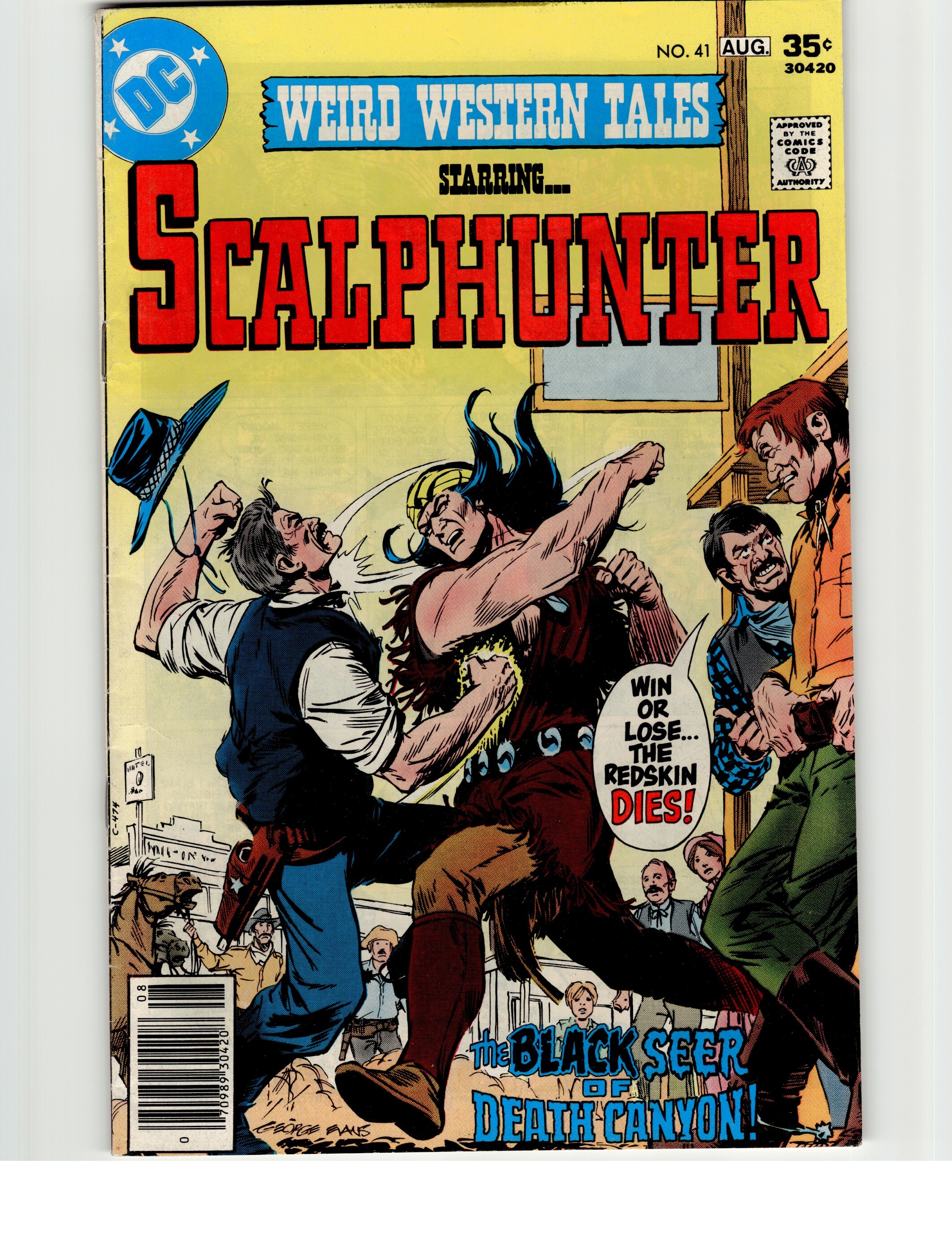 Weird Western Tales #41 (1977) Scalphunter | Comic Books - Bronze Age ...
