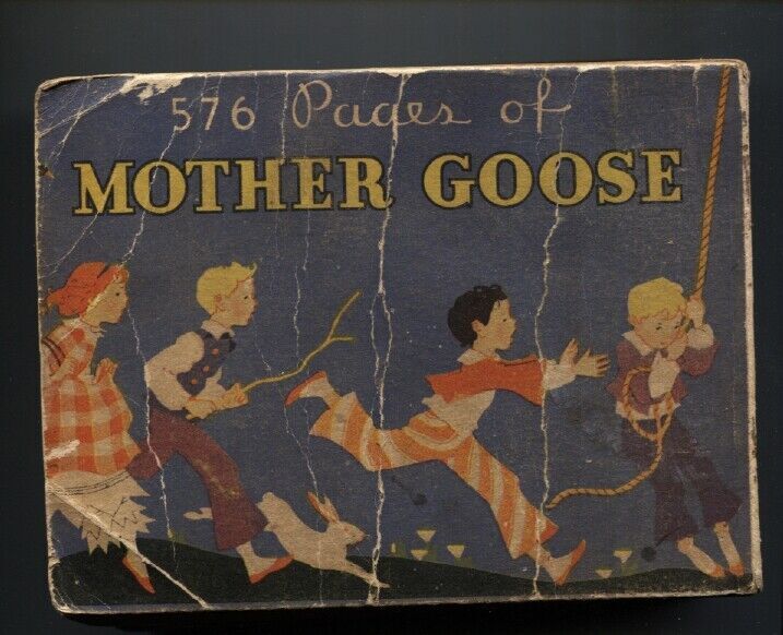 MOTHER GOOSE Big Little Book #725-1934-RARE-comic book | Comic Books ...