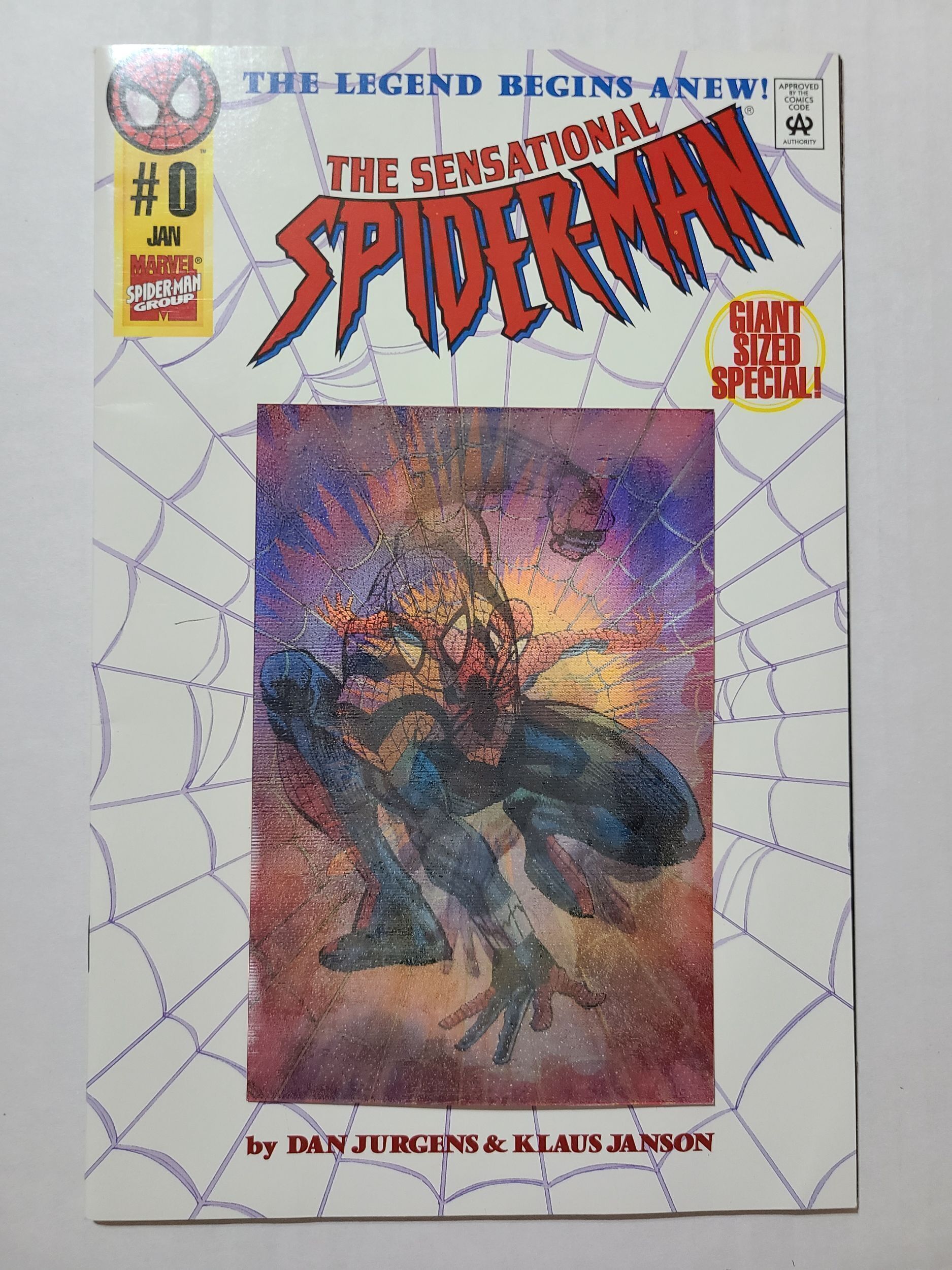 Sensational Spider-Man #0 (1996) NM- Spider-Man Costume Designed by ...