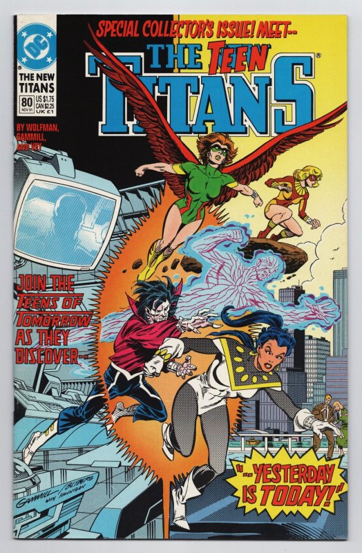 New Titans #80 | Nightwing | Cyborg (DC, 1991) VF/NM | Comic Books ...
