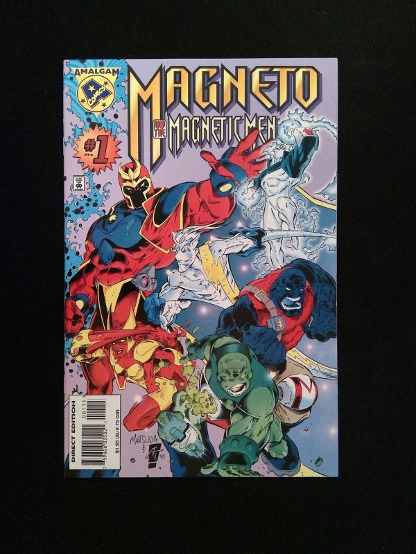 Magneto And The Magnetic Men #1 MARVEL/DC Comics 1996 VF+ ...