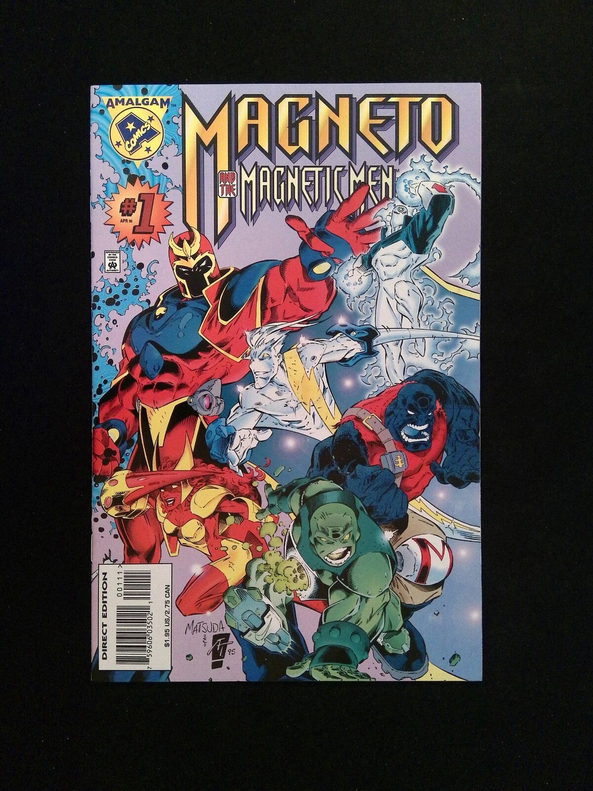 Magneto And The Magnetic Men #1 MARVEL/DC Comics 1996 VF+ ...