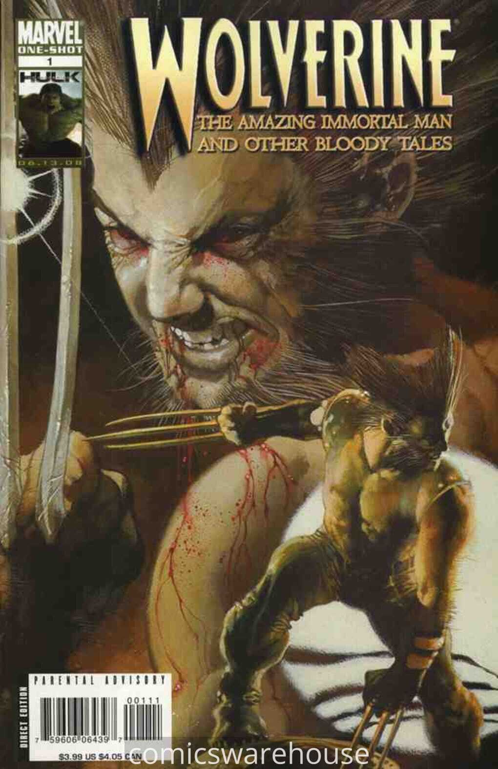 Wolverine: Amazing Immortal MAN - Bloody Tales (2008 Marvel) #1 NM A78427 | Comic Books - Modern ...