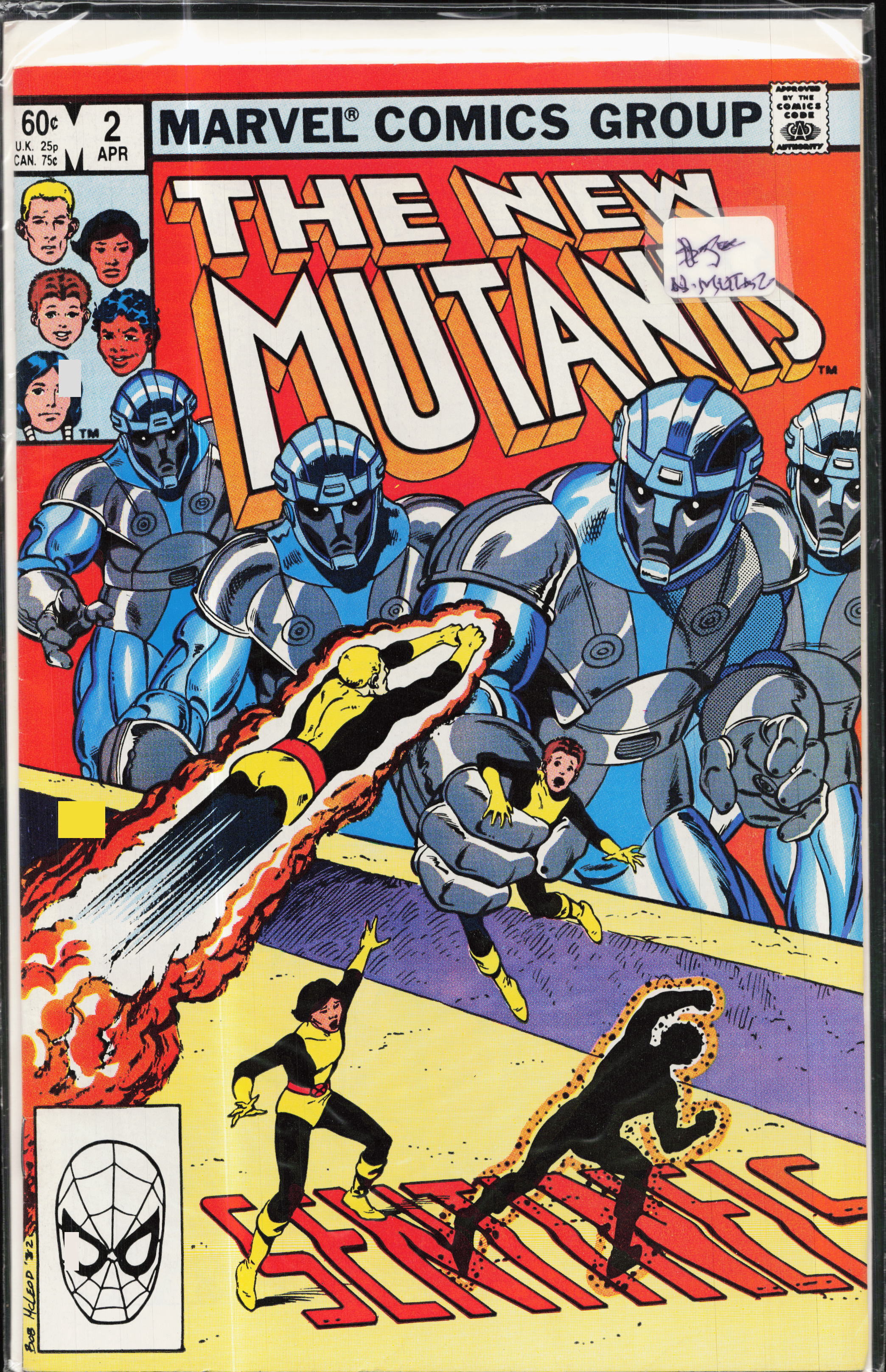 The New Mutants #2 (1983) New Mutants | Comic Books - Bronze Age ...