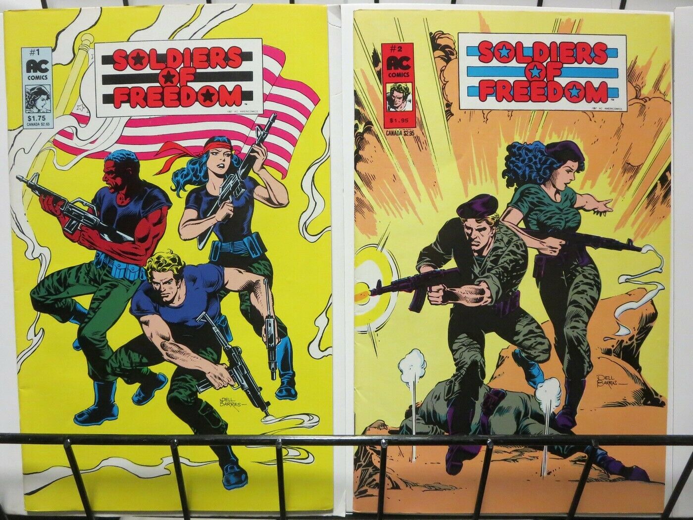 Soldiers of Freedom (1987 AC) 1-2 the Set! | Full Runs & Sets / HipComic