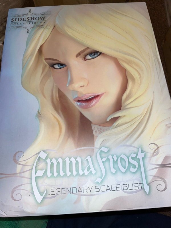 Sideshow Collectibles, Emma Frost White Queen Legendary 1/2 Scale Bust ...