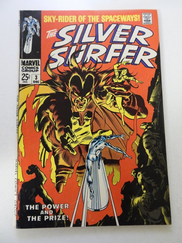The Silver Surfer #3 (1968) 1st appearance of Mephisto FN- see ...