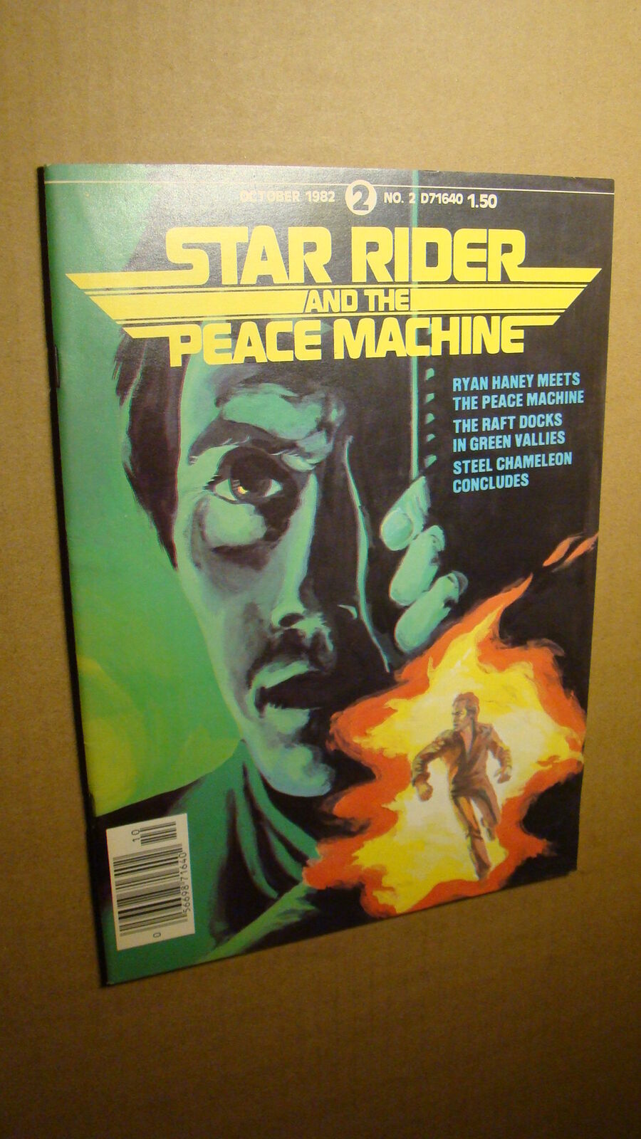 Star Rider and the Peace Machine 2 *Nm- 9.2* 1982 Rare Comic Magaine ...