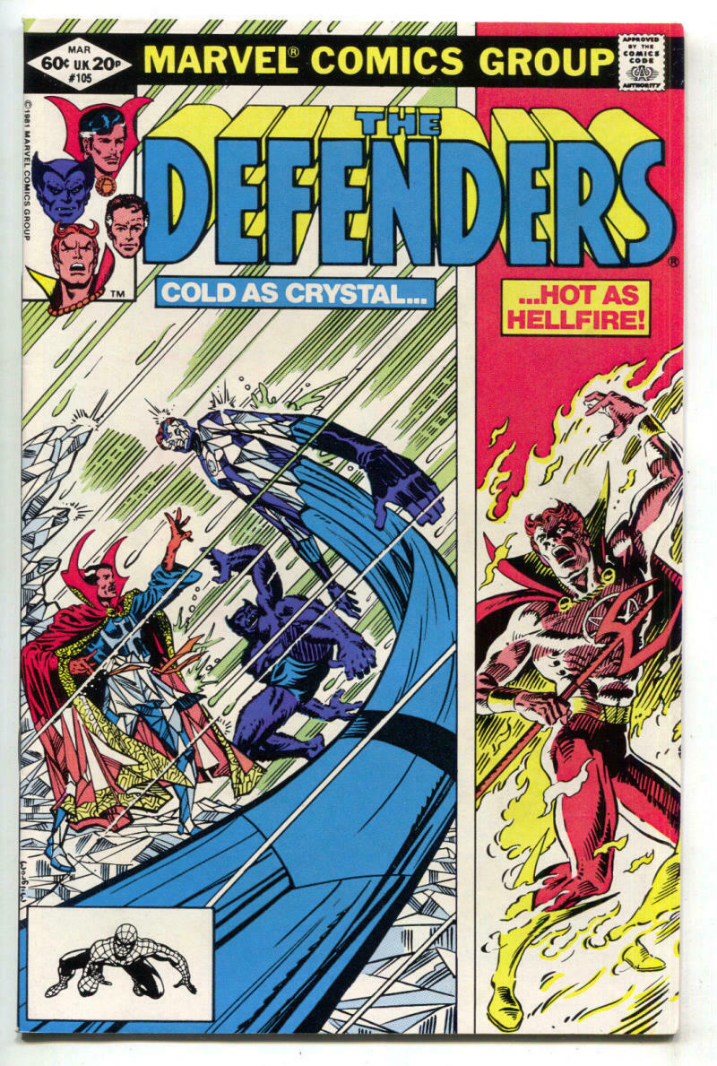 DEFENDERS #105, VF/NM, Doctor Strange, Son of Satan, 1972 1982, Marvel ...