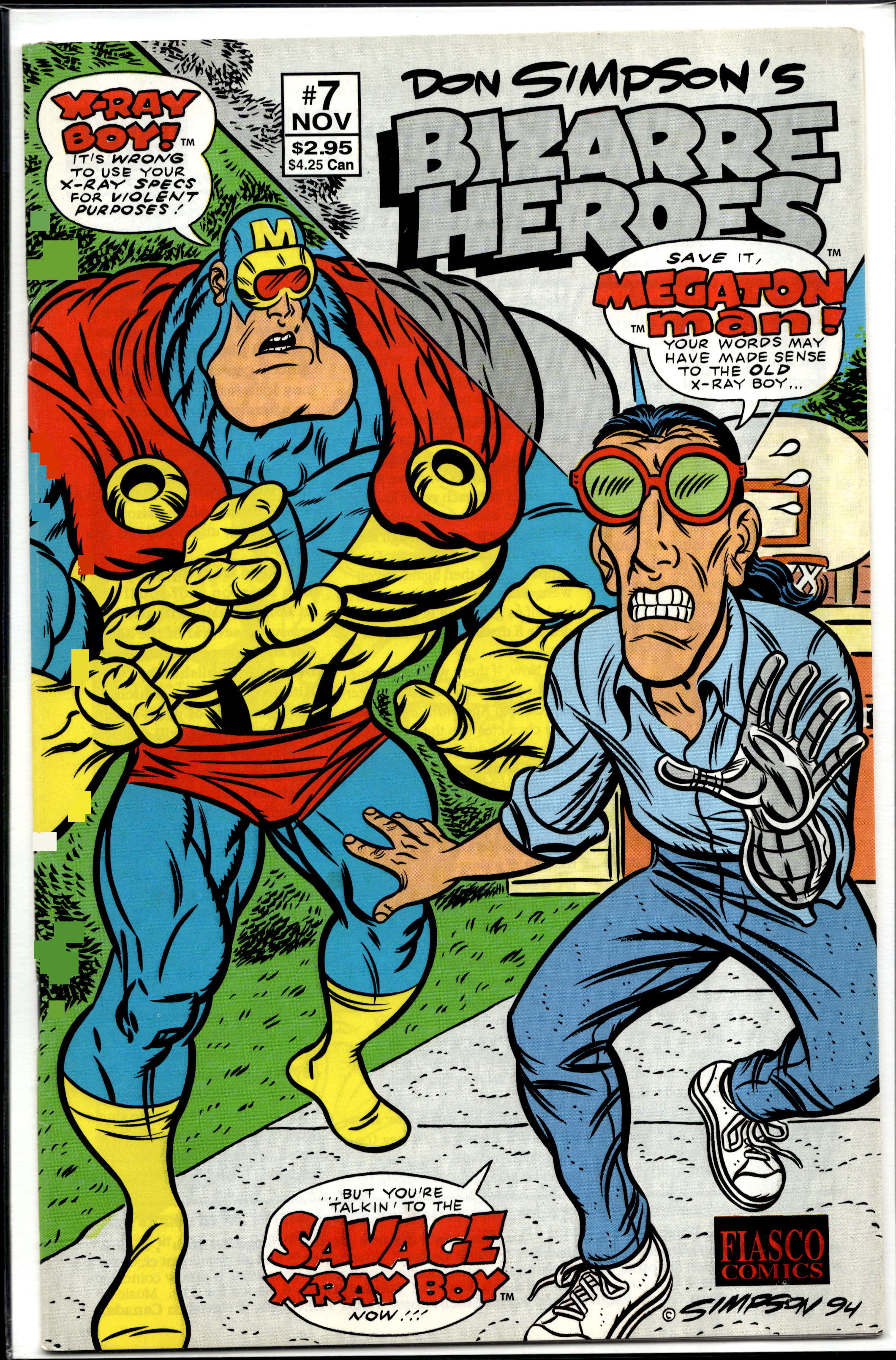 Don Simpson's Bizarre Heroes #7 (1994) Megaton Man | Comic Books ...