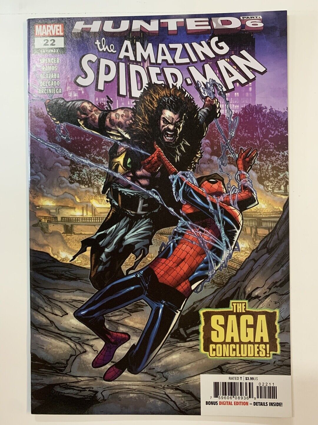 Amazing Spider-Man #22 NM 2019 Marvel Comics C76A | Comic Books ...