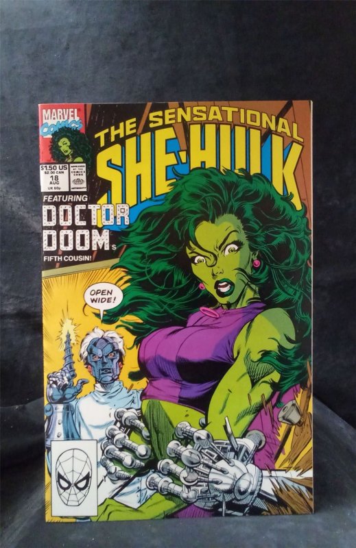 The Sensational She-Hulk #18 1990 Marvel Comics Comic Book | Comic ...