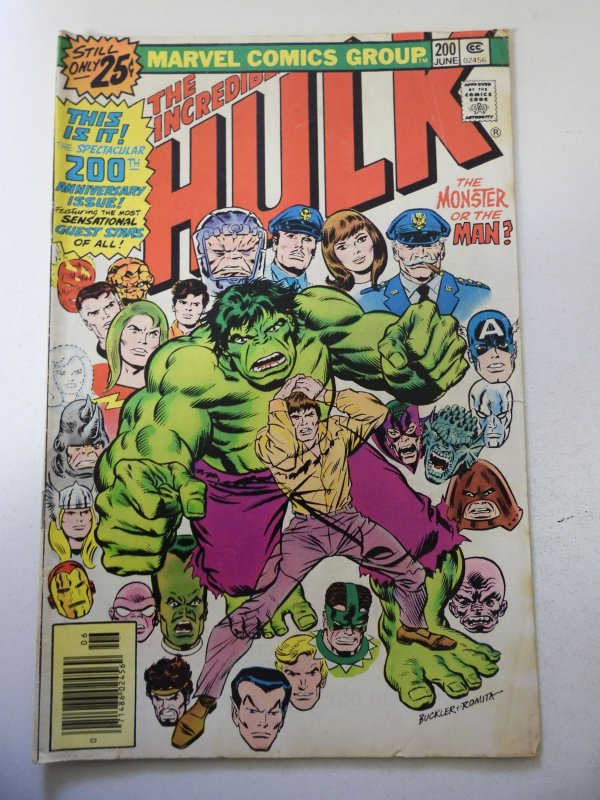 The Incredible Hulk #200 (1976) VG+ Condition MVS Intact | Comic Books ...