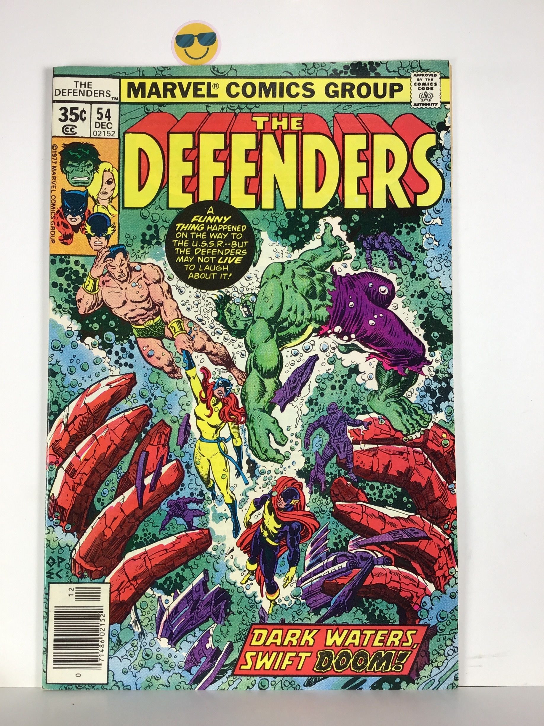 The Defenders 54 (1977) NM hellcat, Hulk, Namor nightwing | Comic Books ...
