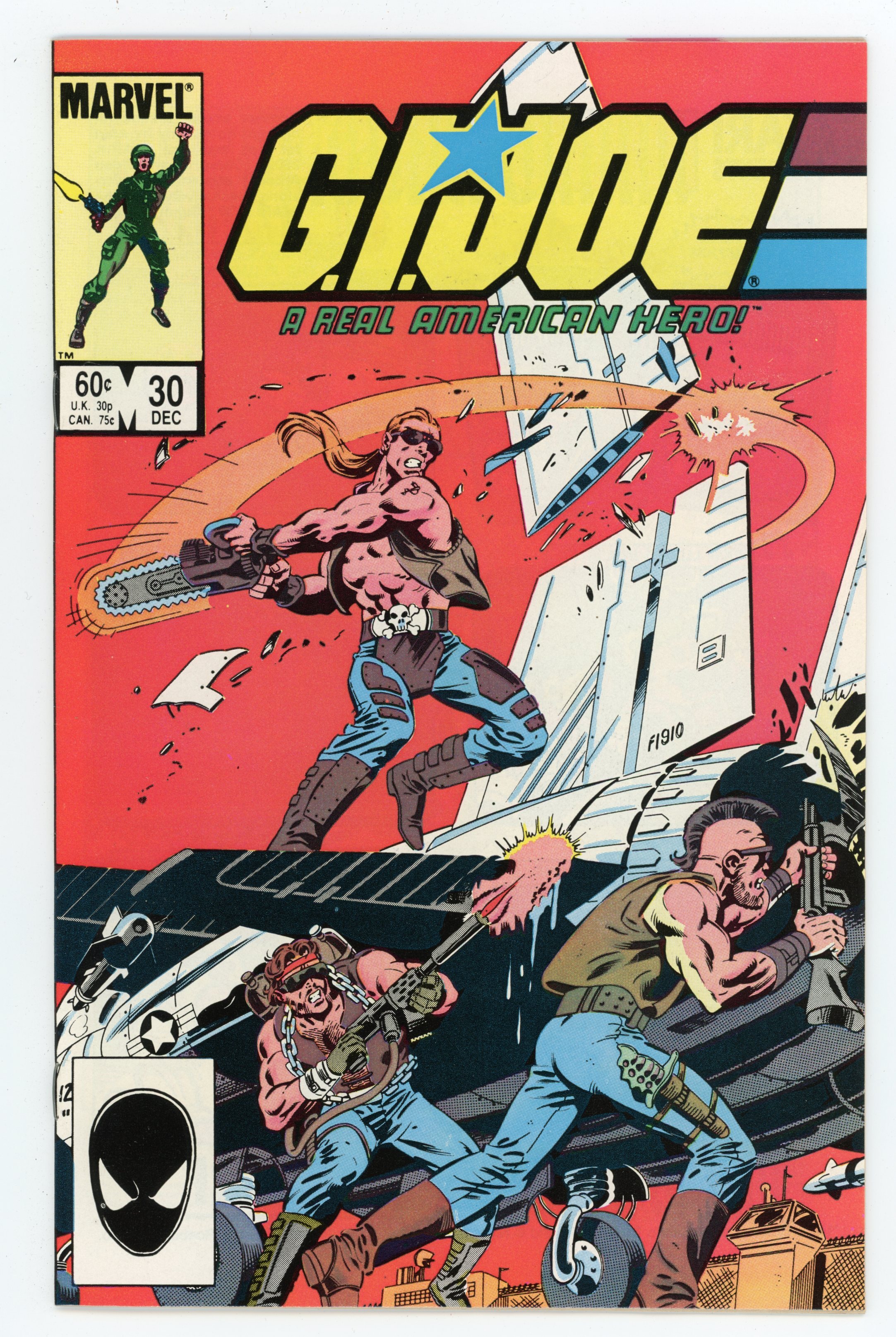 G.I. Joe: A Real American Hero #30 Larry Hama Mike Zeck Cover NM ...