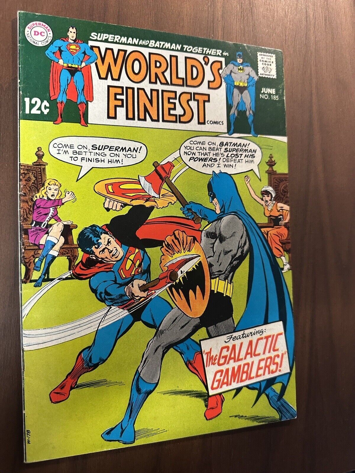 World's Finest #185 FN Curt Swan & Neal Adams Cover (DC 1969) | Comic ...