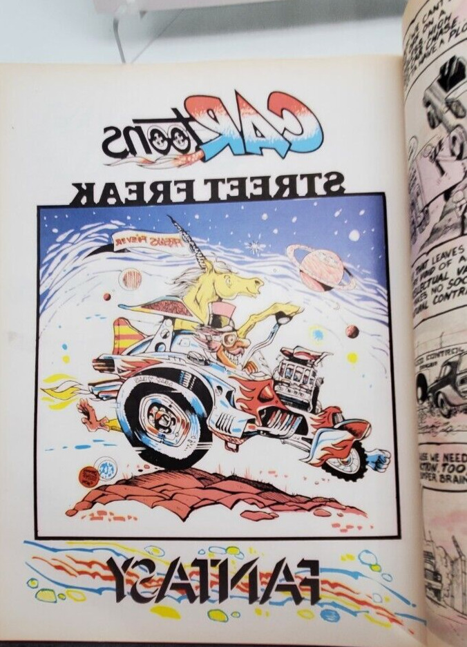 CARtoons Magazine May/June 1981 w/ Iron Ons, Car toons for the car ...