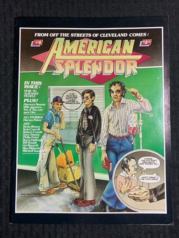 1984 AMERICAN SPLENDOR Magazine #9 FN+ 6.5 Harvey Pekar / R Crumb ...