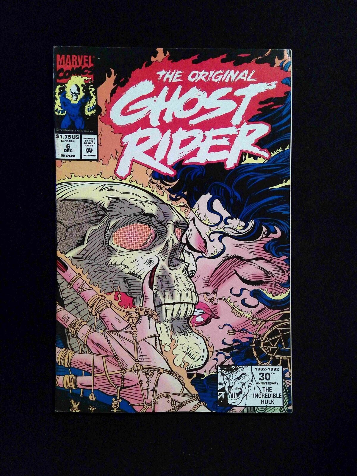 Original Ghost Rider #6 MARVEL Comics 1992 VF+ | Comic Books - Modern ...