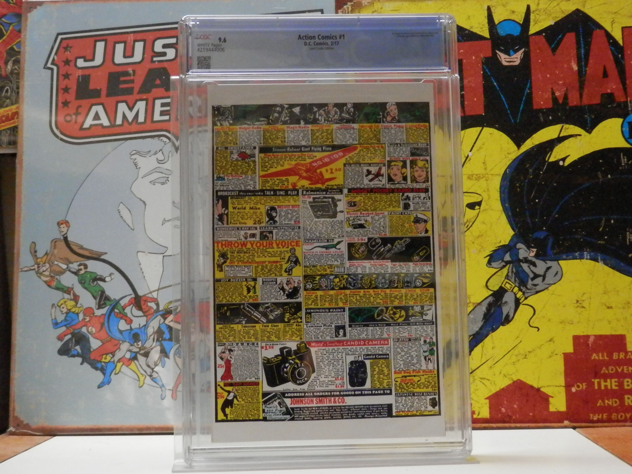 Action Comics #1 (Loot Crate Facsimile) (9.6) | Comic Books - Platinum ...