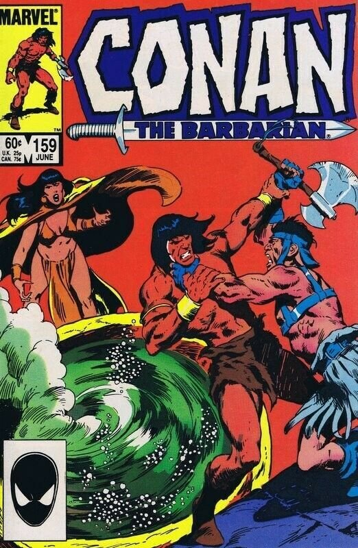Conan the Barbarian #159 ORIGINAL Vintage 1984 Marvel Comics | Comic ...