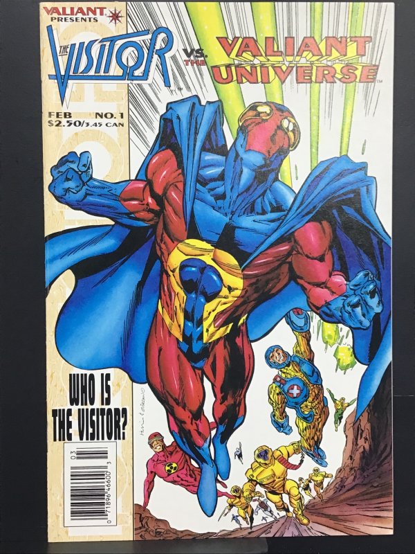 The Visitor Vs. the Valiant Universe #1 (1995) | Comic Books - Modern Age, Valiant / HipComic