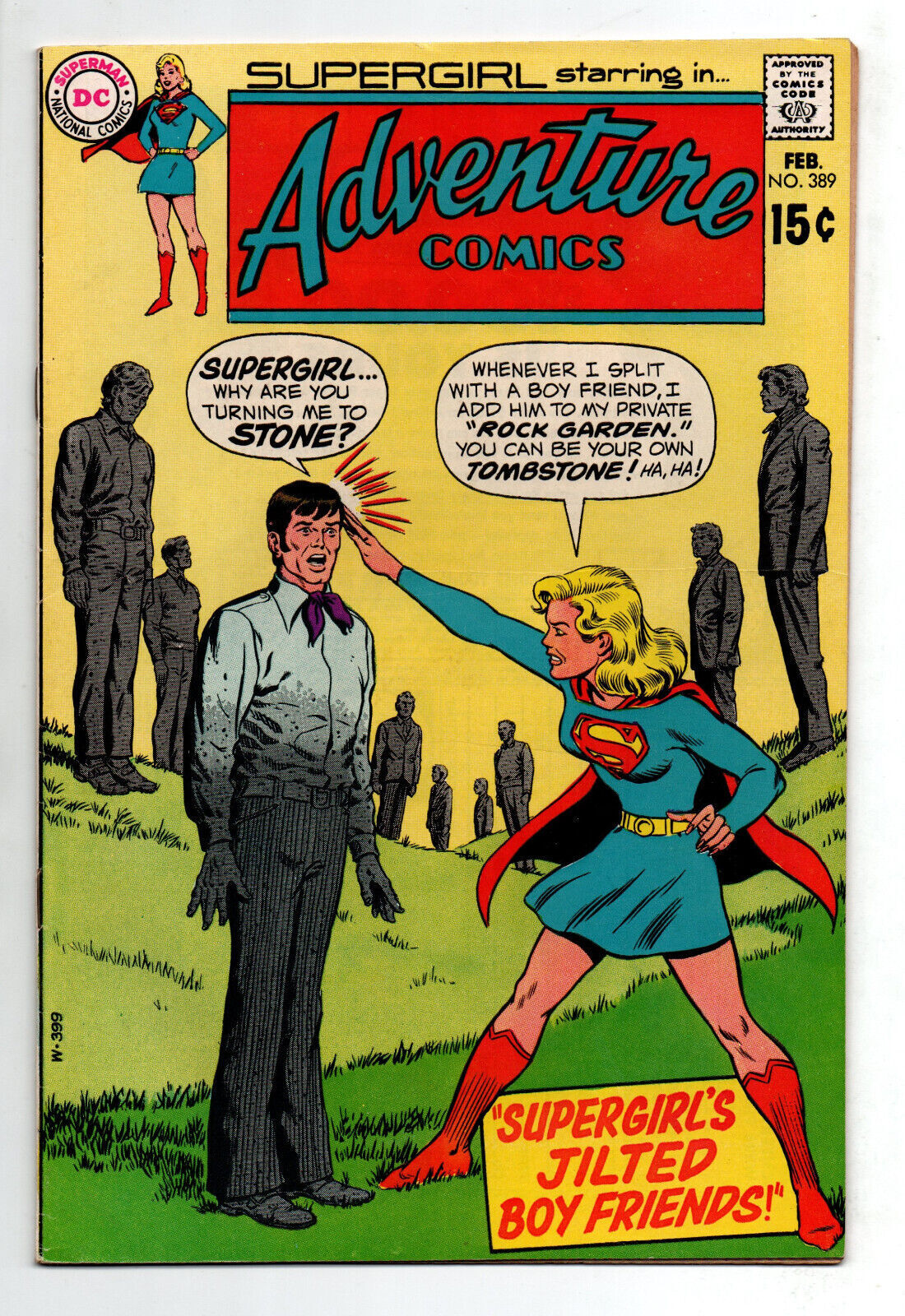 Adventure Comics #389 - Supergirl - 1970 - (-VF) | Comic Books - Bronze ...
