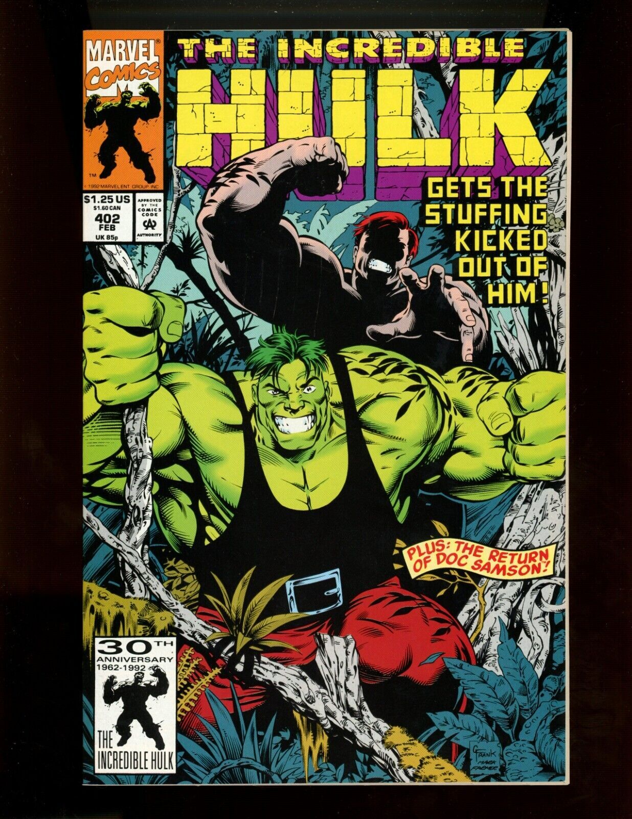 (1993) The Incredible Hulk #402 - "THE FOREST FOR THE TREES" (8.5/9.0 ...
