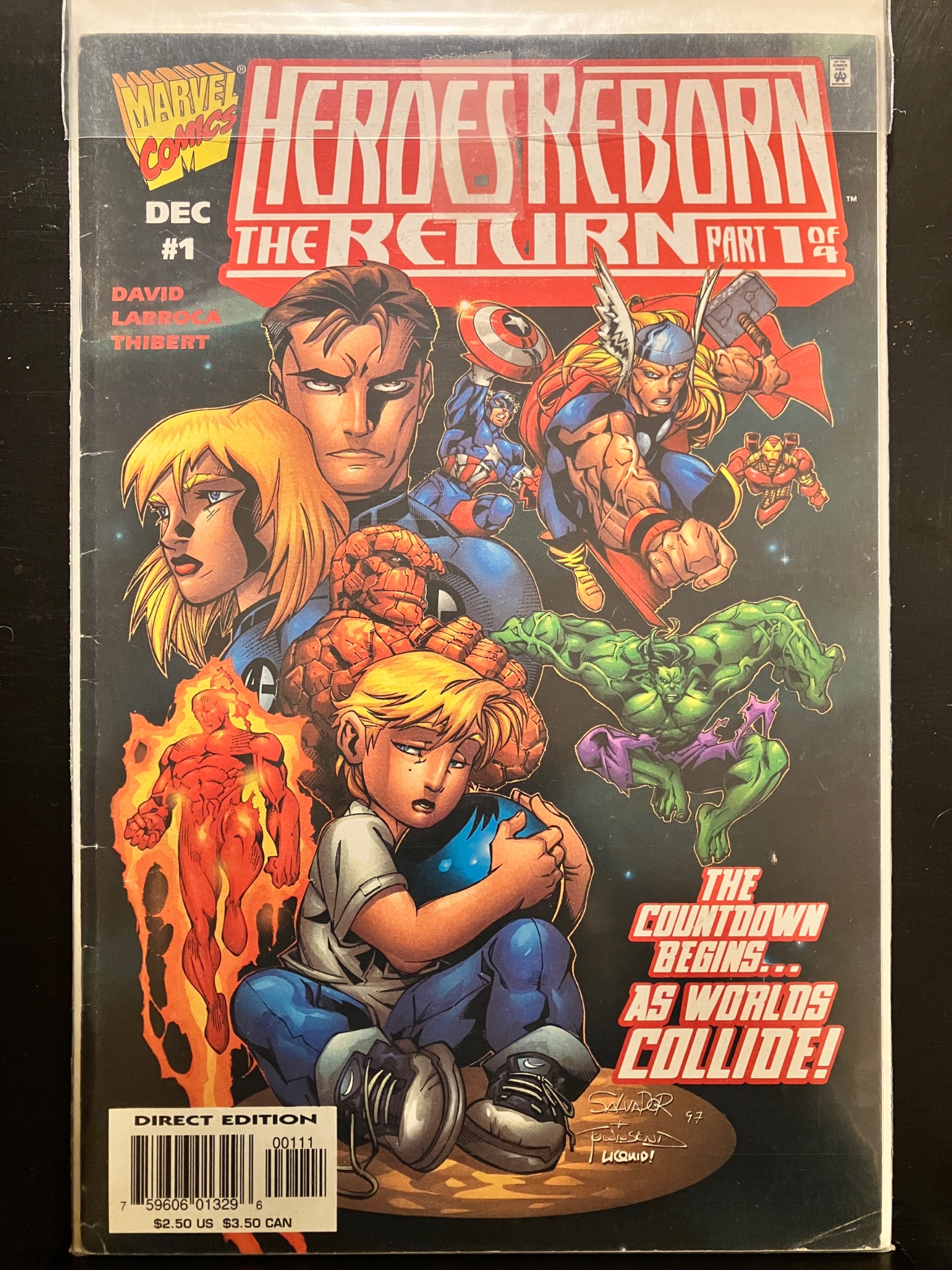 Heroes Reborn: The Return #1 (1997) | Comic Books - Modern Age, Marvel ...