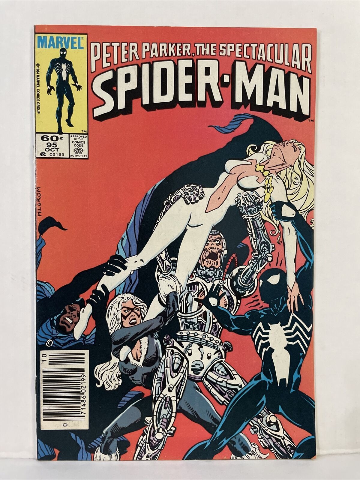 The Spectacular Spiderman #95 Newsstand | Comic Books - Copper Age ...