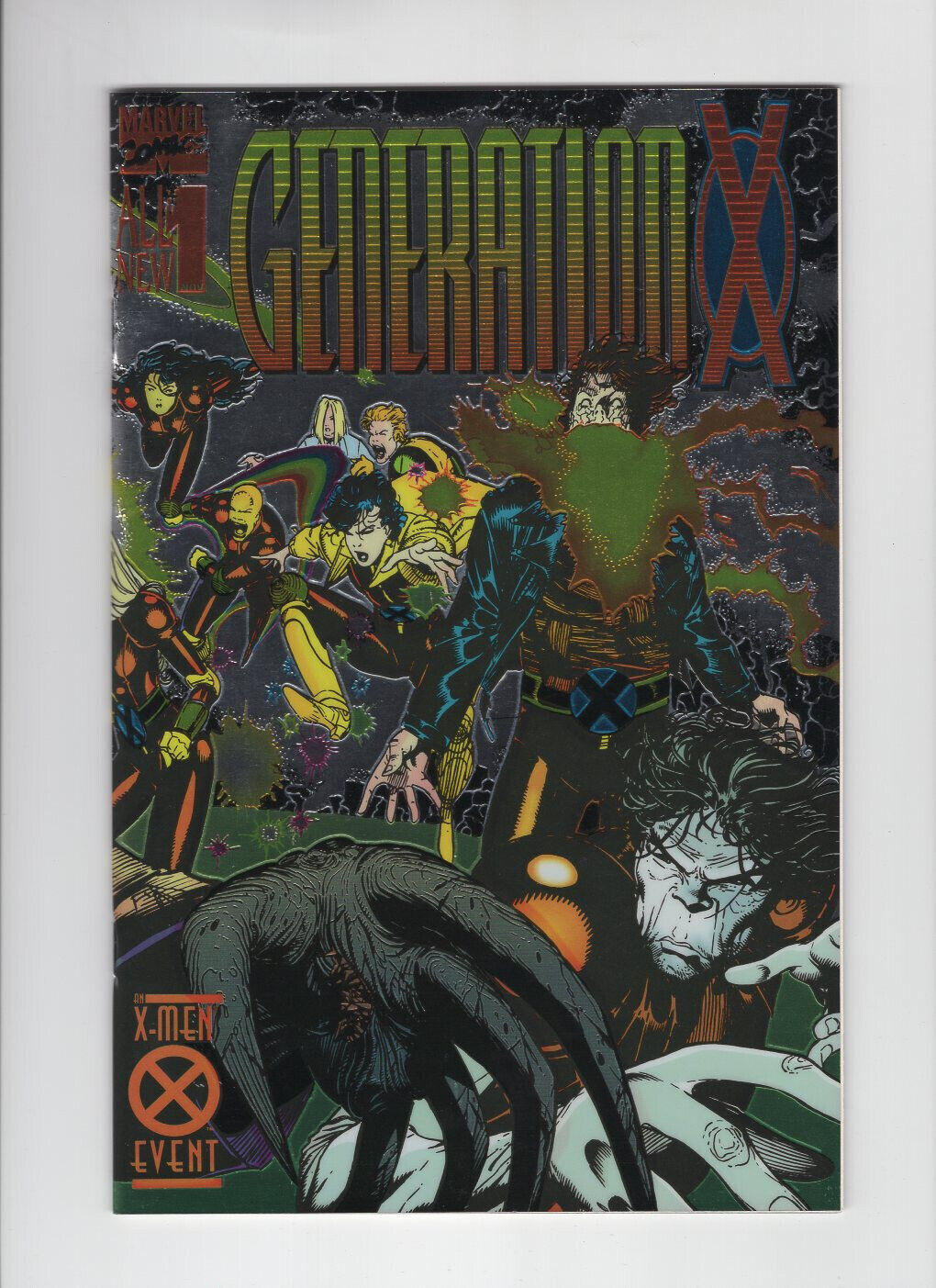 Generation X Issue #1 - KEY! Chromium Cover - 1st app Chamber & Emplate ...
