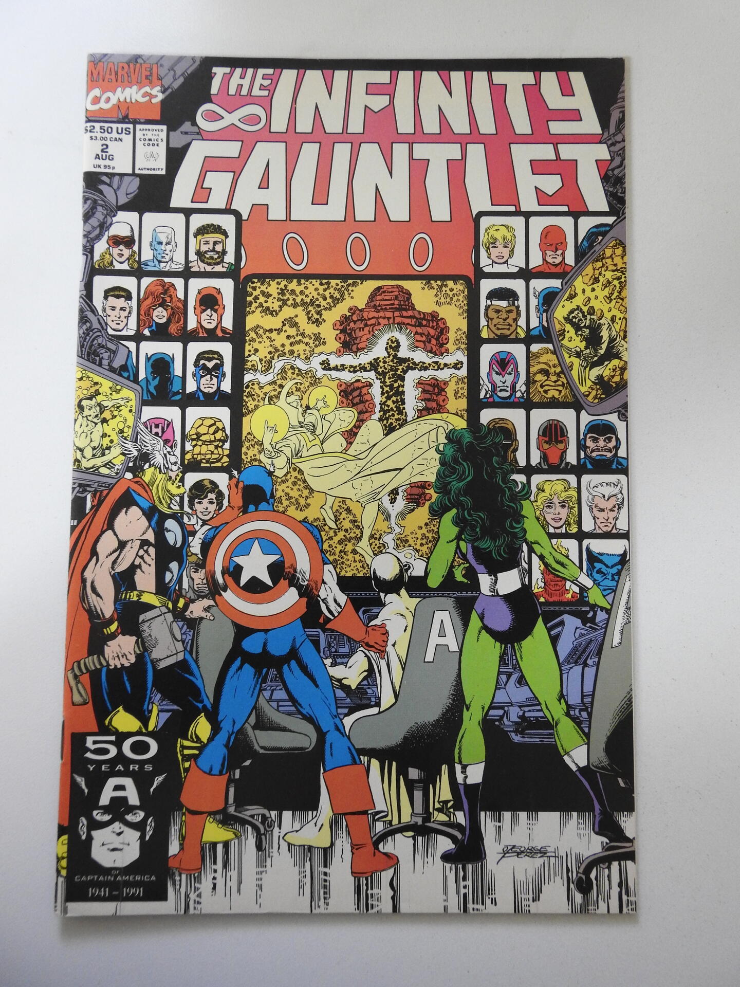 The Infinity Gauntlet #2 (1991) | Comic Books - Copper Age, Marvel ...