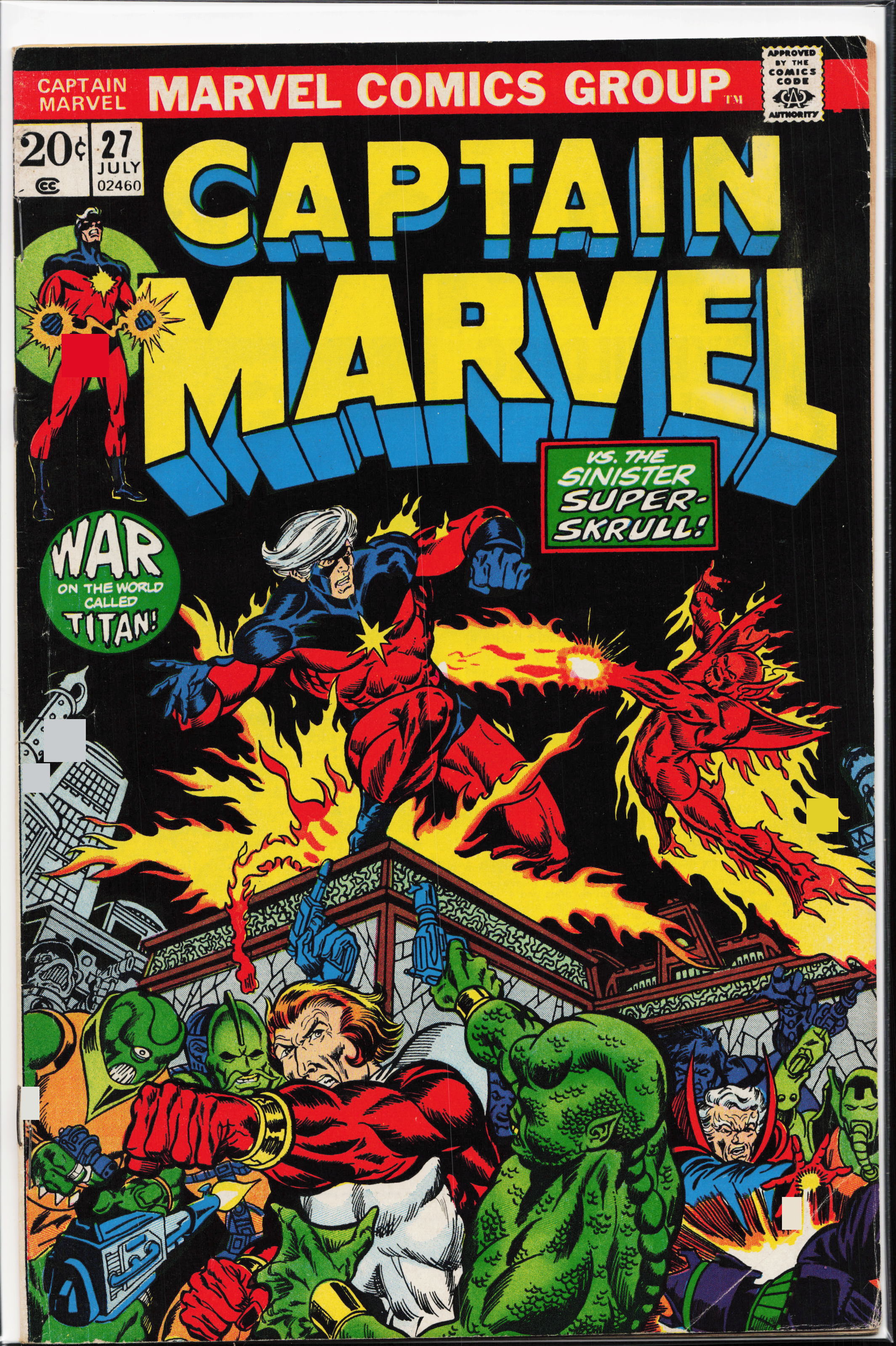 Captain Marvel #27 (1973) Captain Marvel [Key Issue] | Comic Books ...