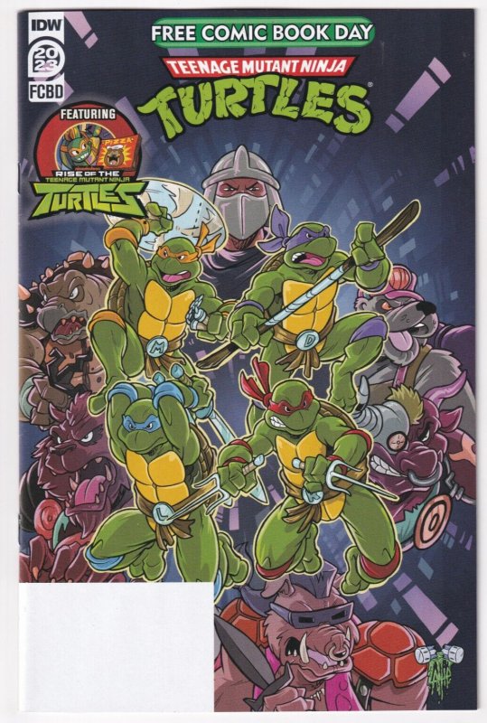Teenage Mutant Ninja Turtles TMNT Free Comic Book Day FCBD May 2023 IDW ...