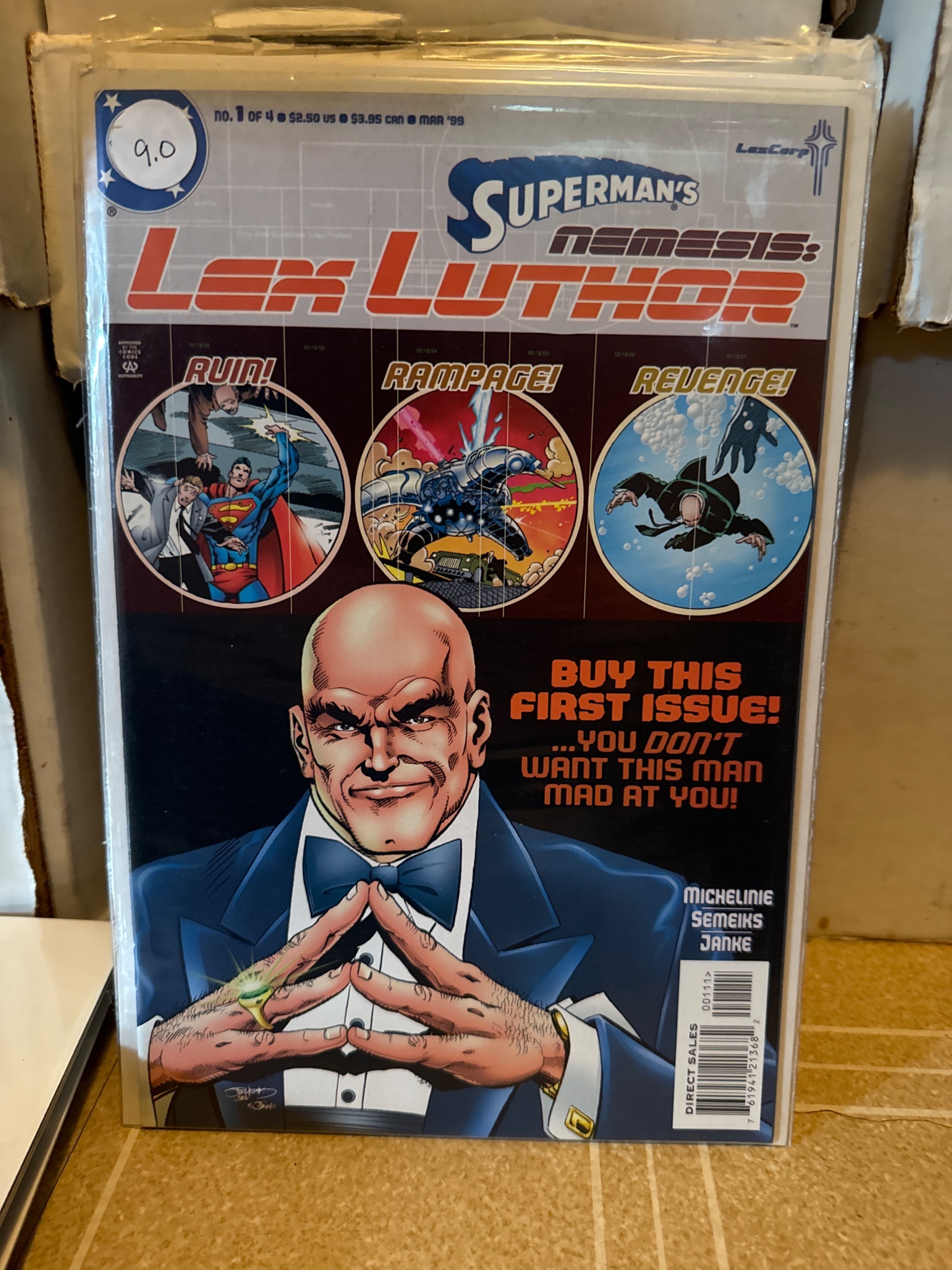 Superman's Nemesis Lex Luthor #1 (1999) | Comic Books - Modern Age, DC ...