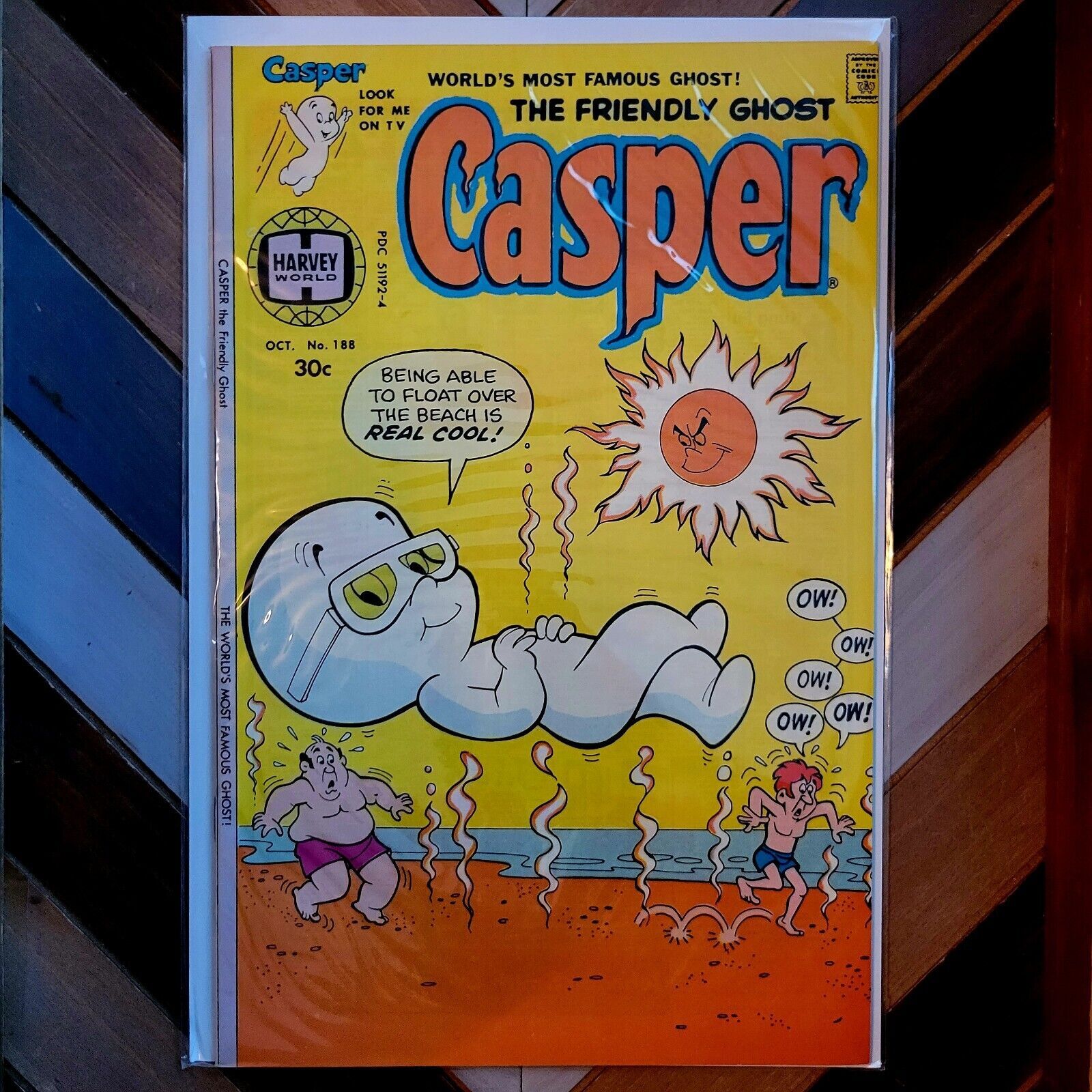CASPER: The Friendly Ghost, Set of 4 Avg VF+ (Harvey Comics) Bronze Age ...