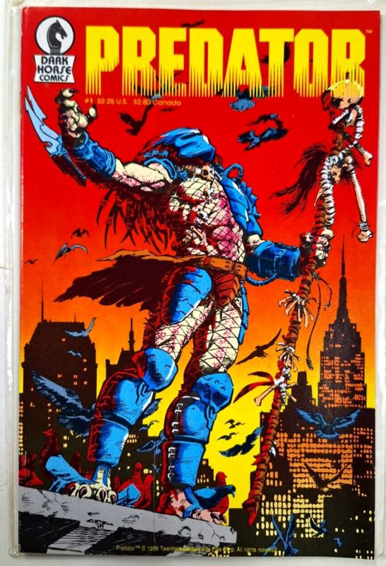 PREDATOR 1 (June 1989) FINE Mark Verheiden , Chris Warner, Sam de la ...