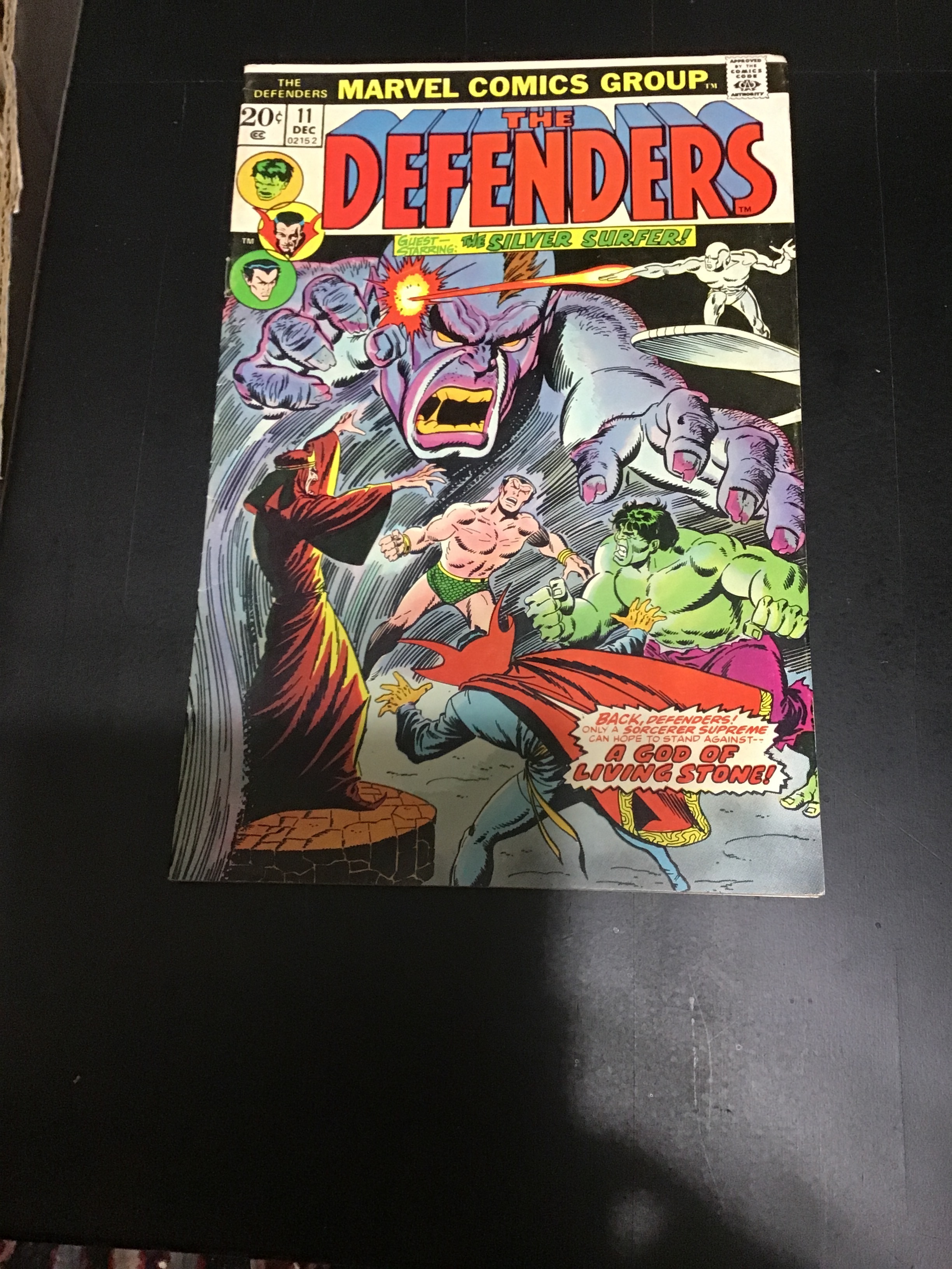 The Defenders #11 (1973) Avengers vs Defenders! Silver Surfer VF+ C ...