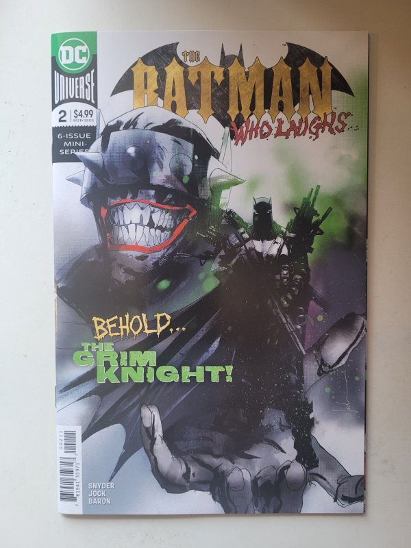 The Batman Who Laughs #2 Jock Cover (2019) | Comic Books - Modern Age ...