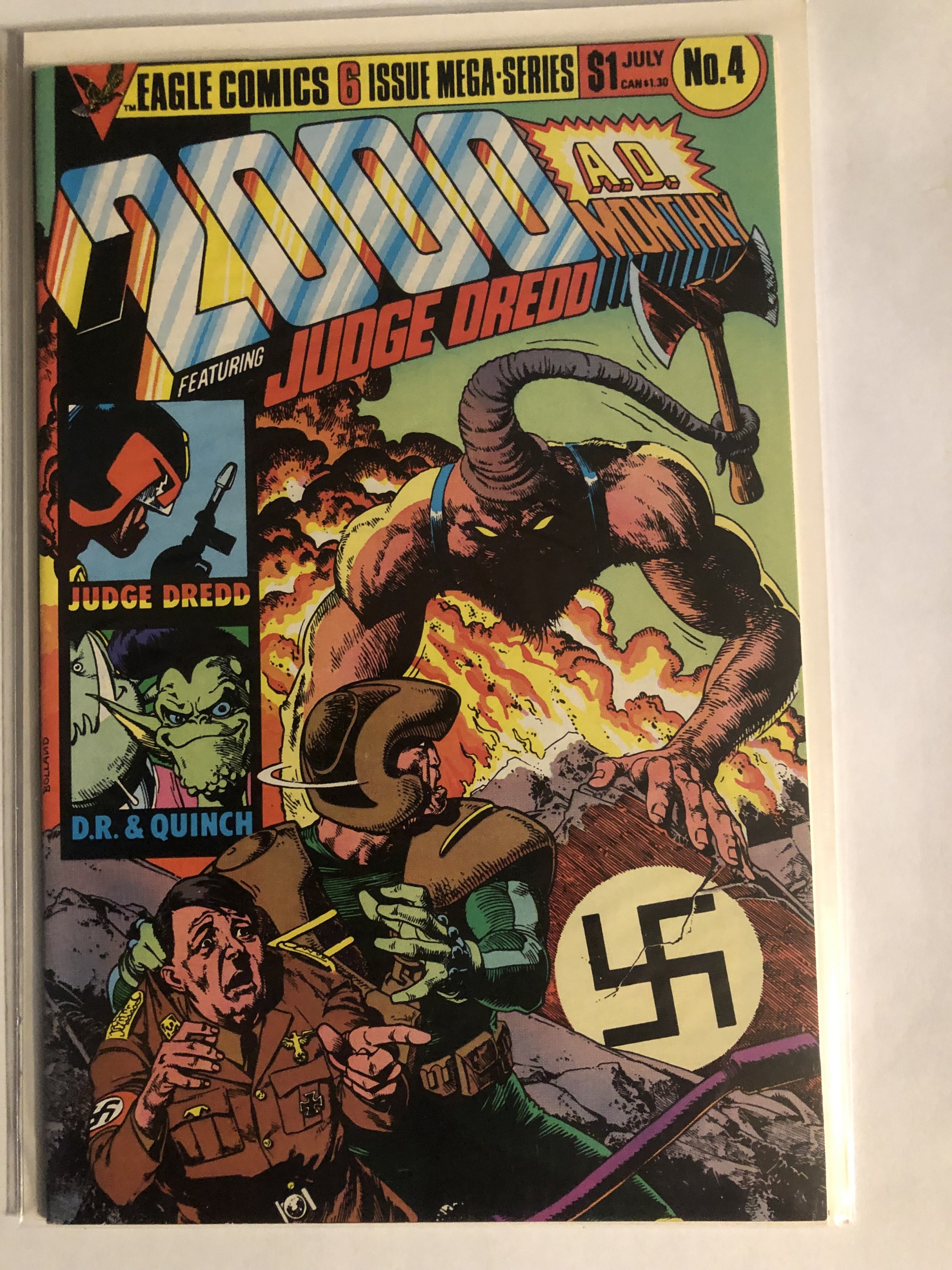 Judge Dredd 2000 a.D. #4 / NM | Comic Books - Copper Age, Marvel ...