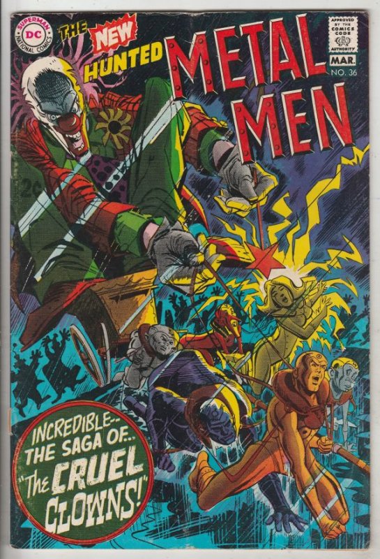 Metal Men #36 (Mar-69) FN+ Mid-Grade Metal Men (Led, Tina, Tin, Gold ...