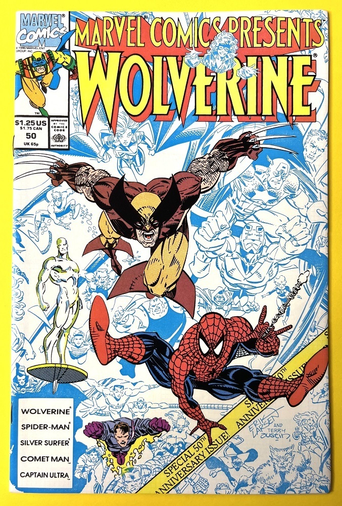 Marvel Comics Presents 50 WOLVERINE SPIDER-MAN (1990) | Comic Books ...