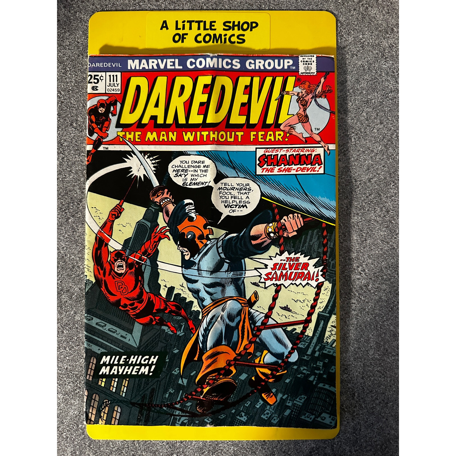 Daredevil #111 VG First Appearance of the Silver Samurai | Comic Books ...