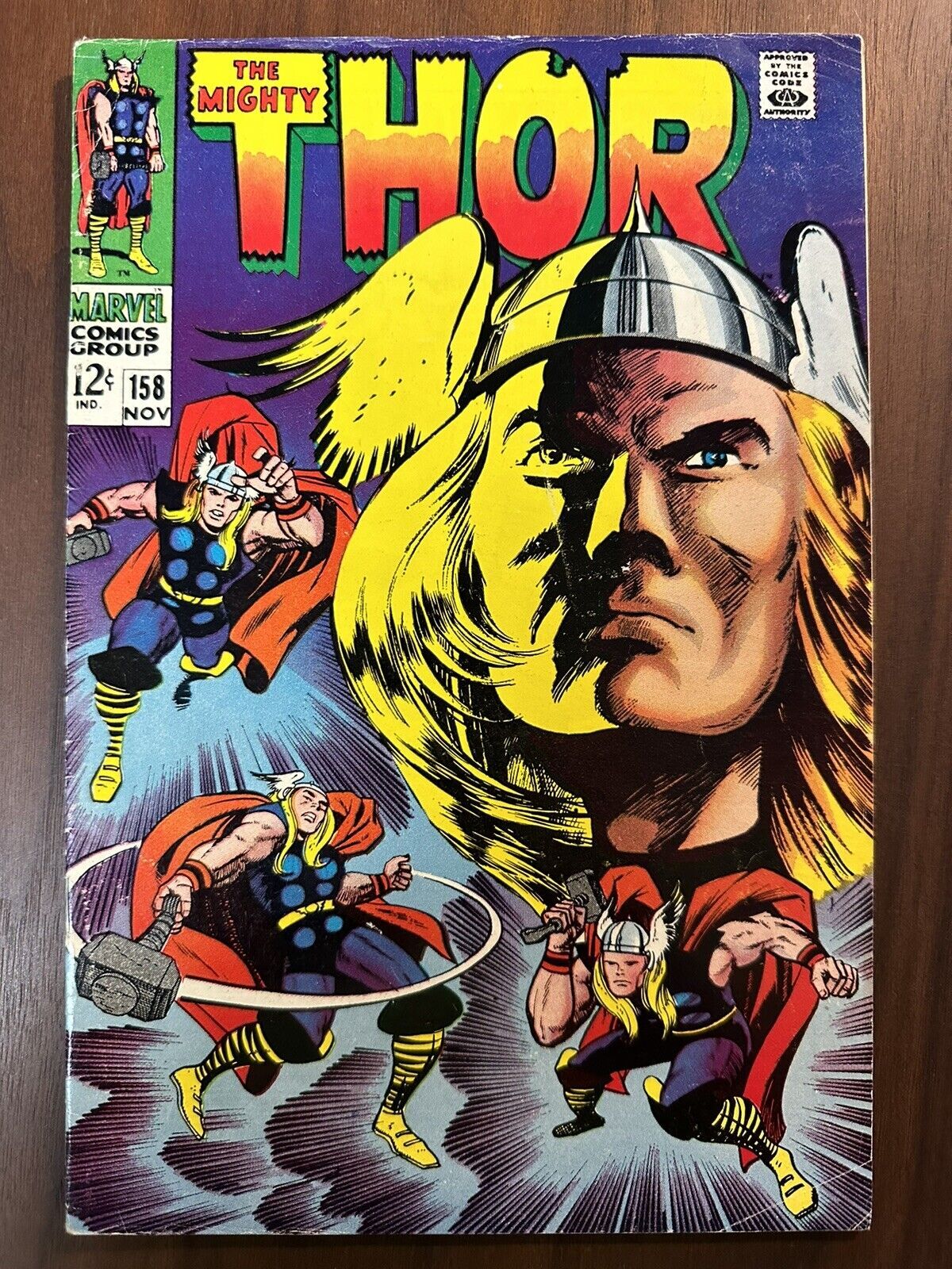 Thor #158 VG Origin Of Dr. Donald Blake/Thor Retold (Marvel 1968 ...