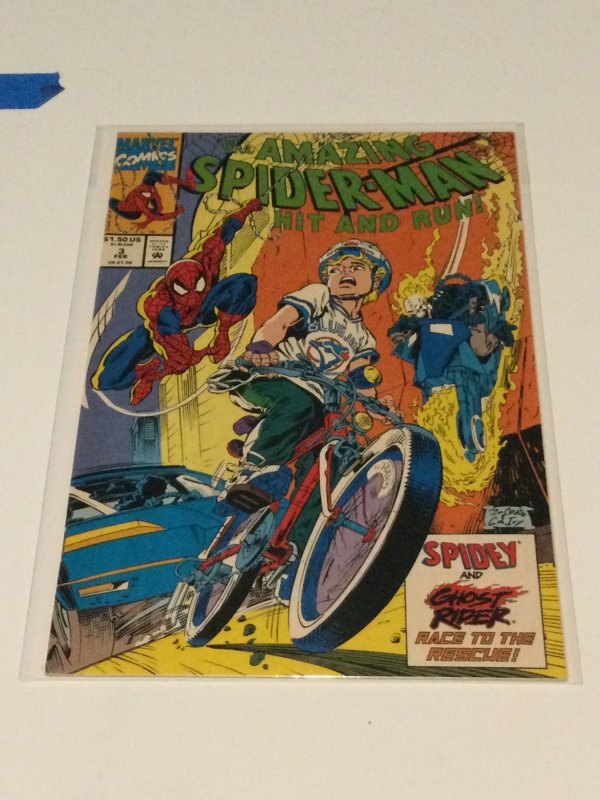 The Amazing Spider-Man: Hit and Run! #3 U.S. Cover (1992) VFNM | Comic ...