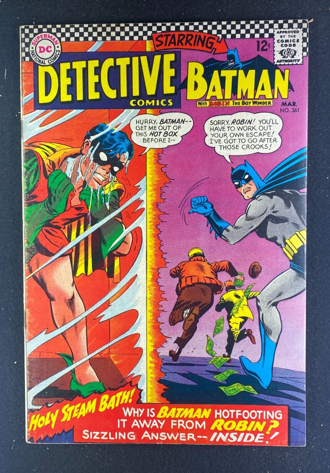 Detective Comics (1937) #361 FN (6.0) Batman Robin Carmine Infantino ...