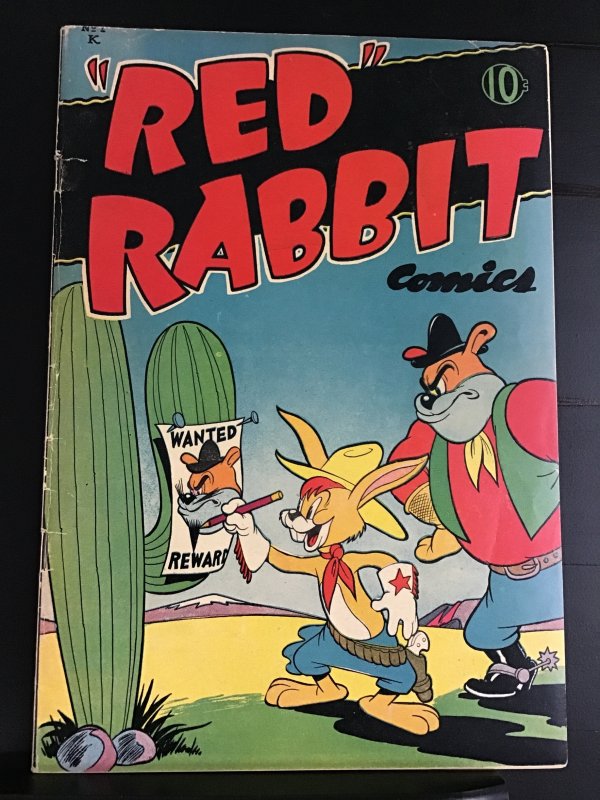 Red Rabbit Comics #1 (1947) Rare First Issue!!!! | Comic Books - Golden ...